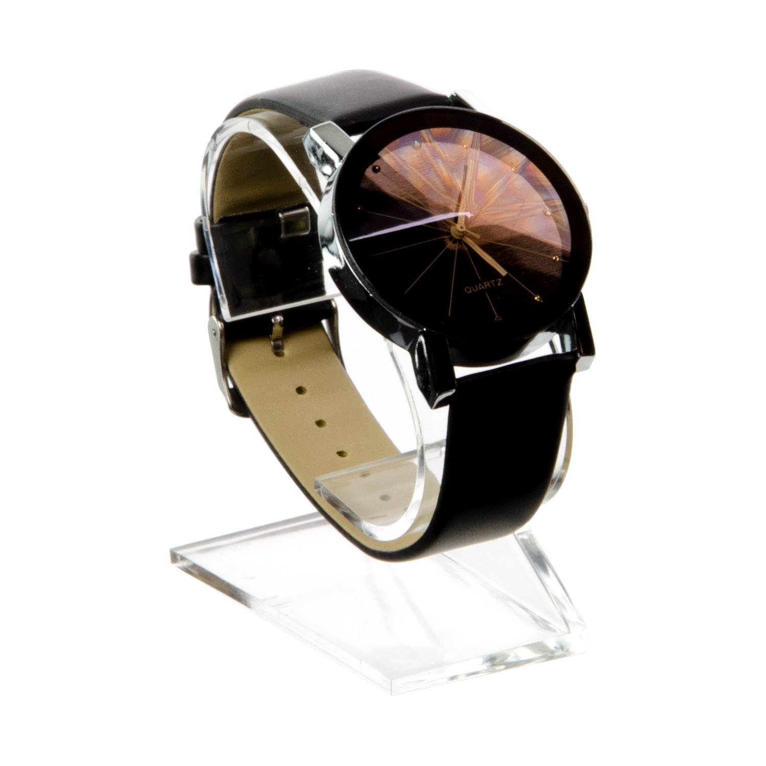 Clear Acrylic Molded Mens Watch Display | shopPOPdisplays