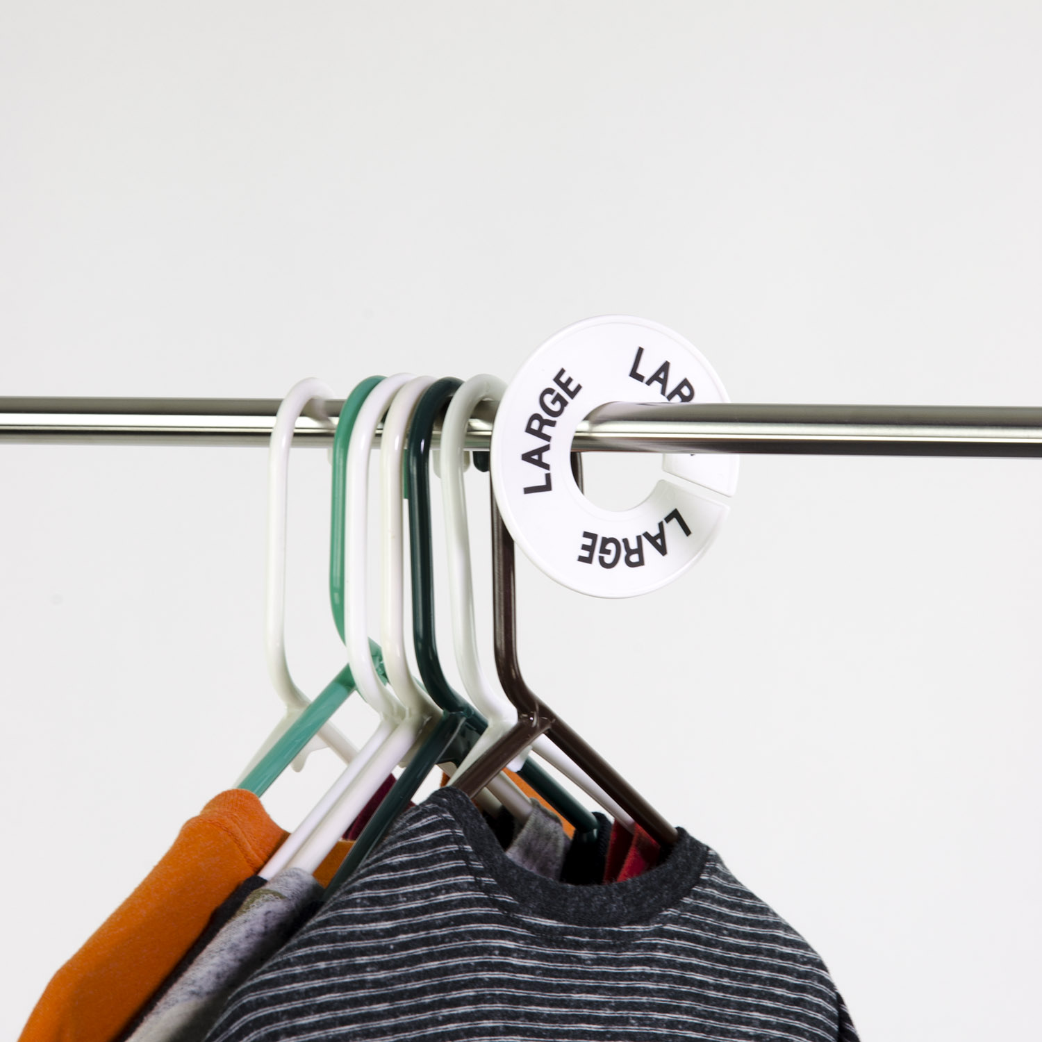 Large Round Size Dividers (Pack of 5) | shopPOPdisplays