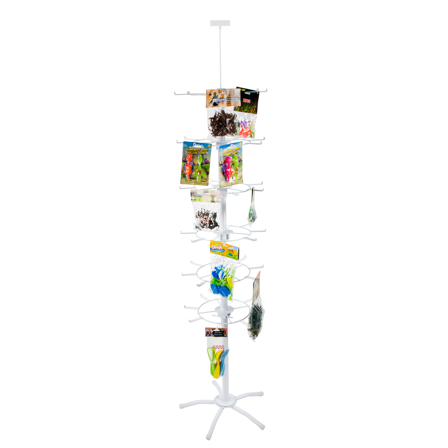 6 Tier Spinning Retail Rack | shopPOPdisplays