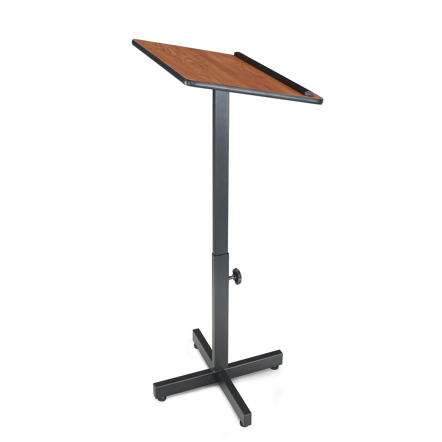 Cherry Height Adjustable Lectern | shopPOPdisplays