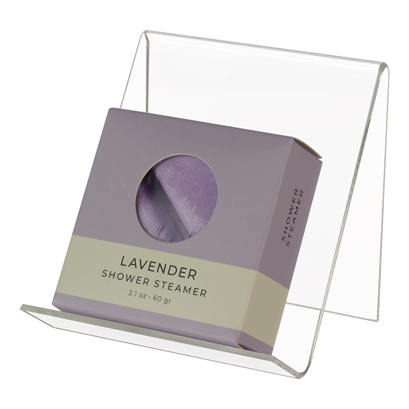 Acrylic J Stand - 3.5" x 4" x 1" | shopPOPdisplays