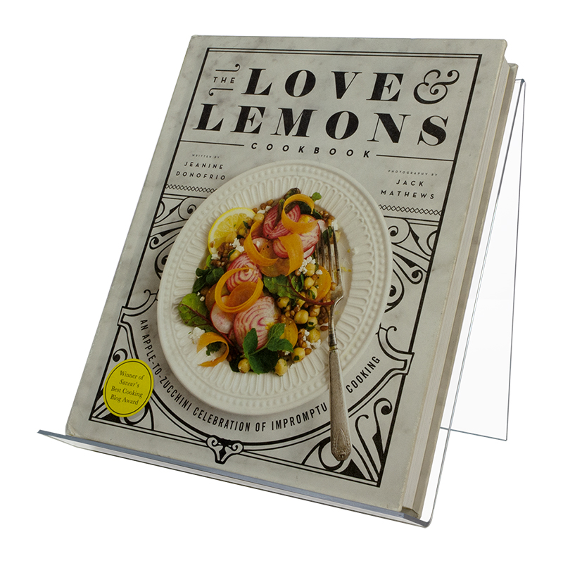 Acrylic J Stand 9" x 10" x 1.5" | shopPOPdisplays