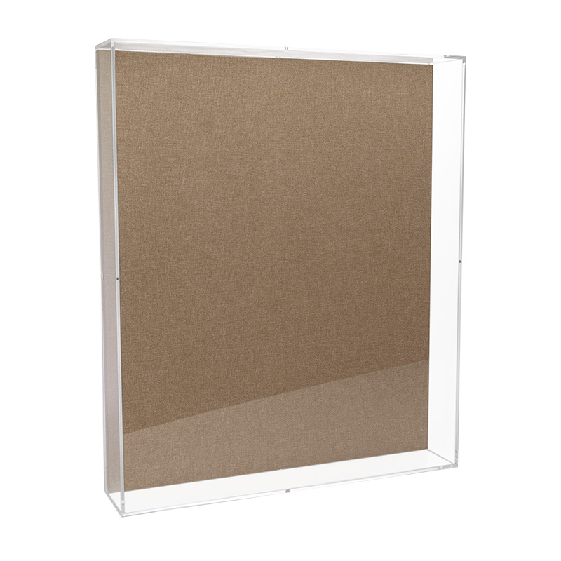 20 x 24 Wall Mounted or Countertop Exhibit Case with Linen Backing ...