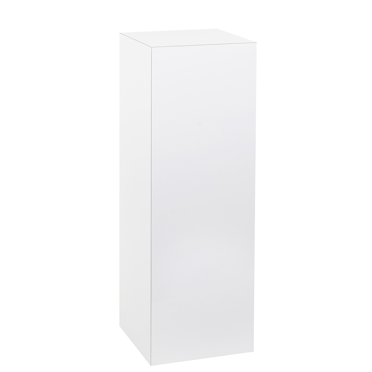 Gloss White Laminate Pedestal - Display Stand | shopPOPdisplays