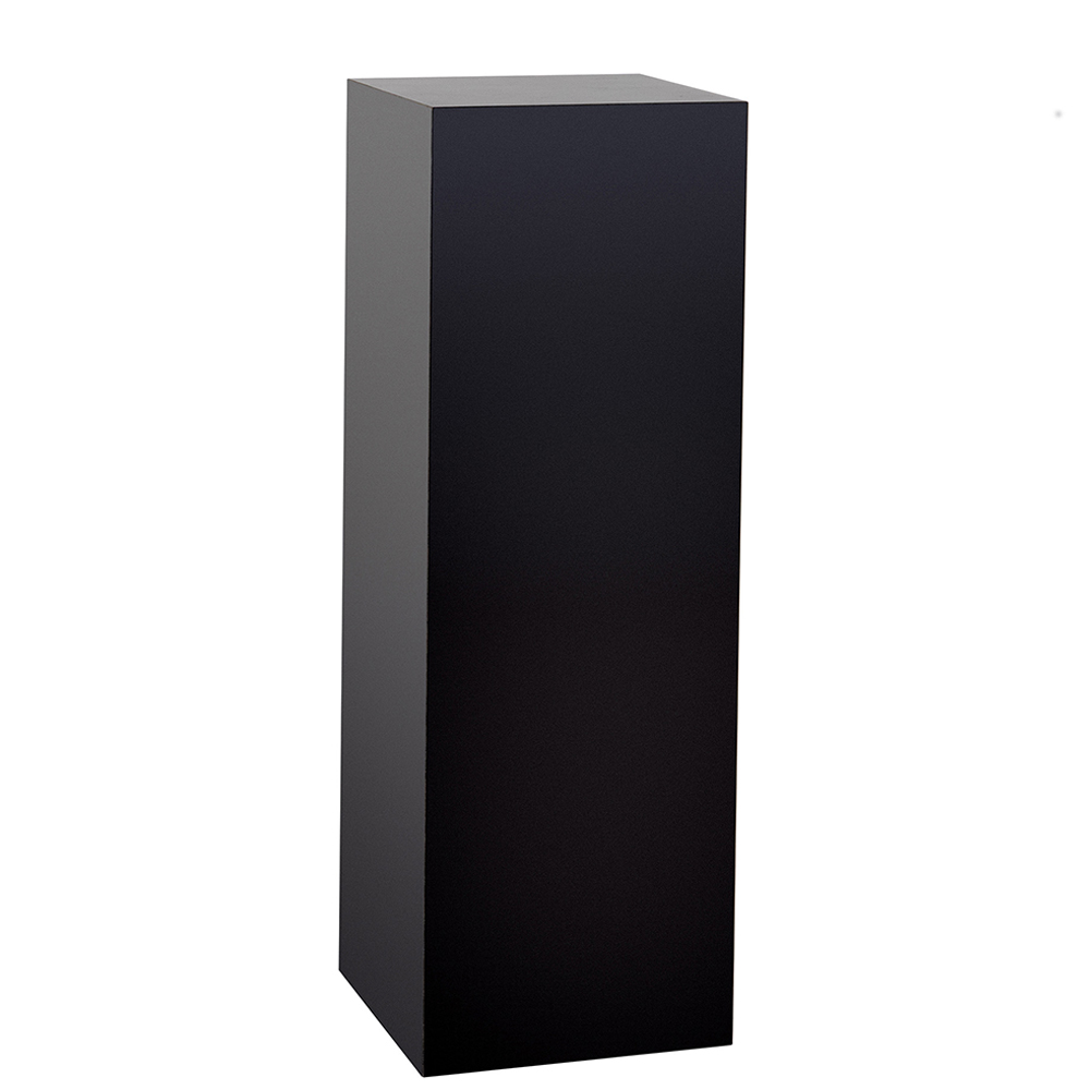 Black Laminate Display Pedestal | shopPOPdisplays
