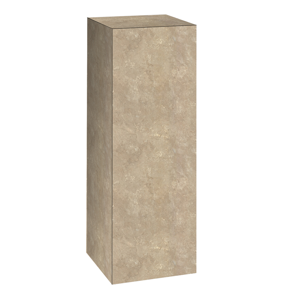 Travertine Limestone Laminate Pedestal | shopPOPdisplays