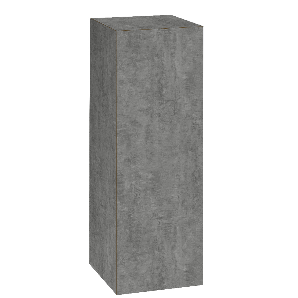 Elemental Concrete Laminate Pedestal | shopPOPdisplays