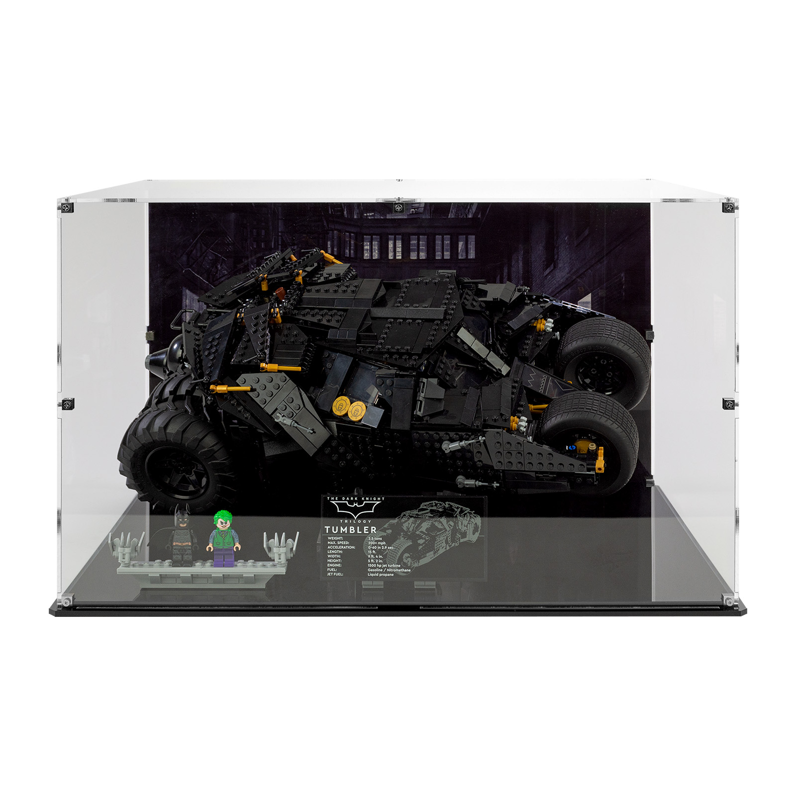 Printed Display Case for LEGO® DC Batman™ Batmobile™ Tumbler 76240 ...