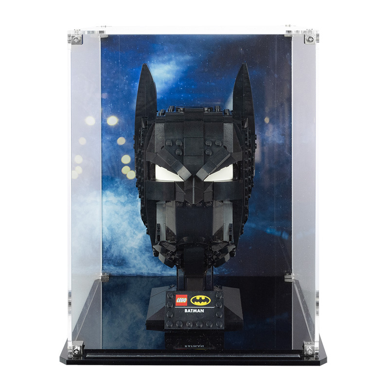 Display Case for LEGO® Batman™ Cowl 76182 | shopPOPdisplays