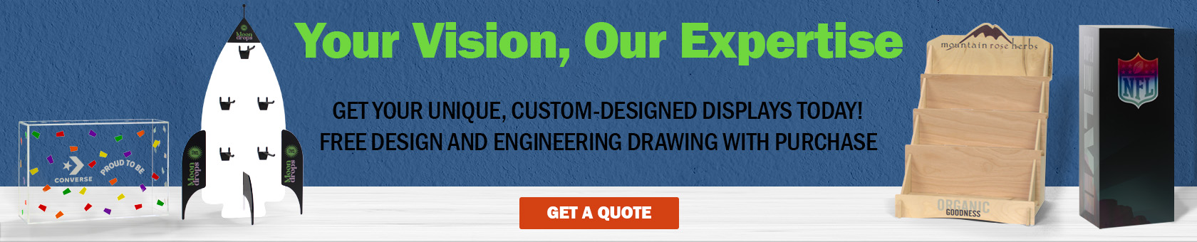 Acrylic Displays | Custom Displays for POP, Retail & More ...