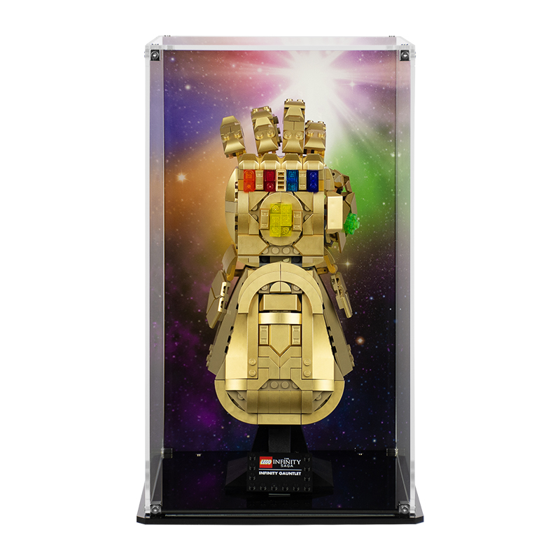 Display Case for LEGO® Marvel™ Infinity Gauntlet 76191 | shopPOPdisplays