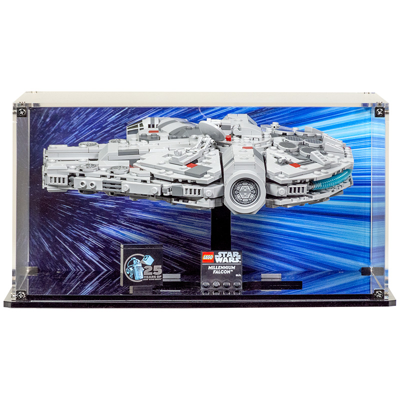 Display Case for LEGO Millennium Falcon™ 75375 | shopPOPdisplays