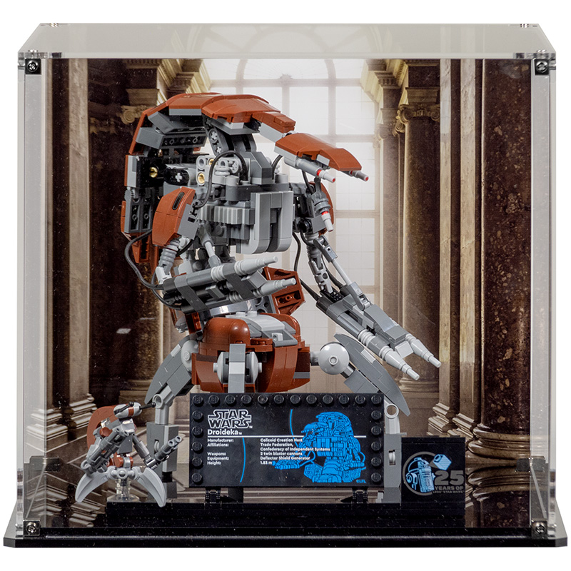 Display Case for LEGO® Star Wars™ Droideka 75381 | shopPOPdisplays