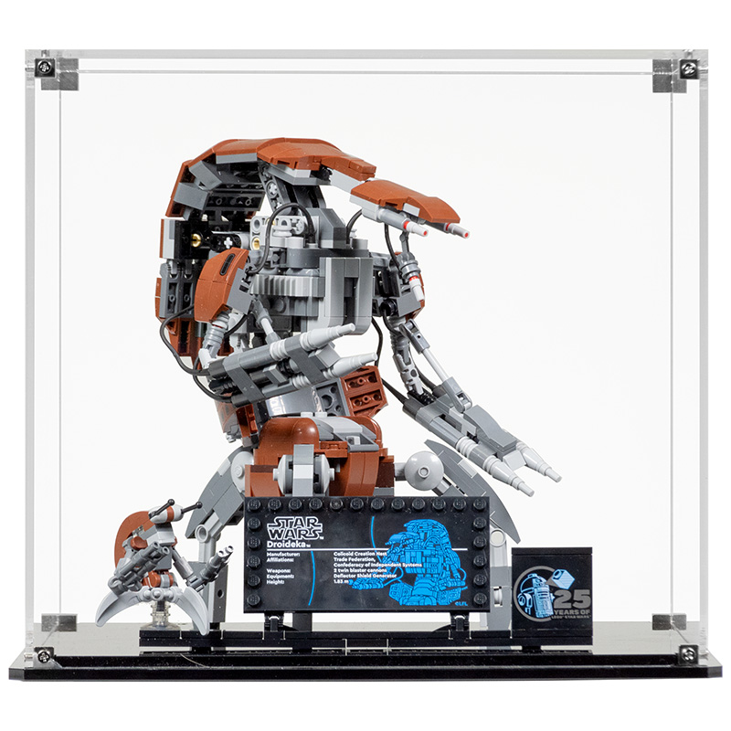 Display Case for LEGO® Star Wars™ Droideka 75381 | shopPOPdisplays