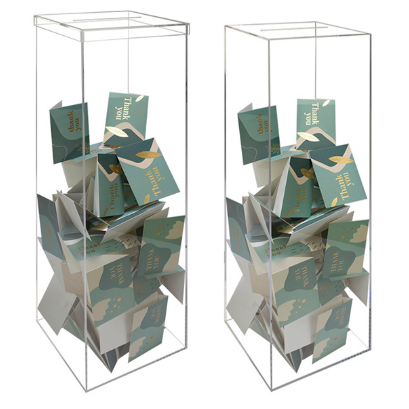 Acrylic Floor Standing Ballot Box Pedestal | shopPOPdisplays
