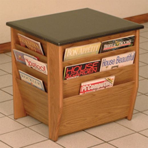 With Magazine Rack Table Top
