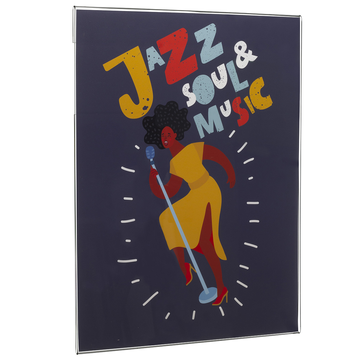 18 x 24 Wall Mounted Side Loading Acrylic Poster Frame | shopPOPdisplays