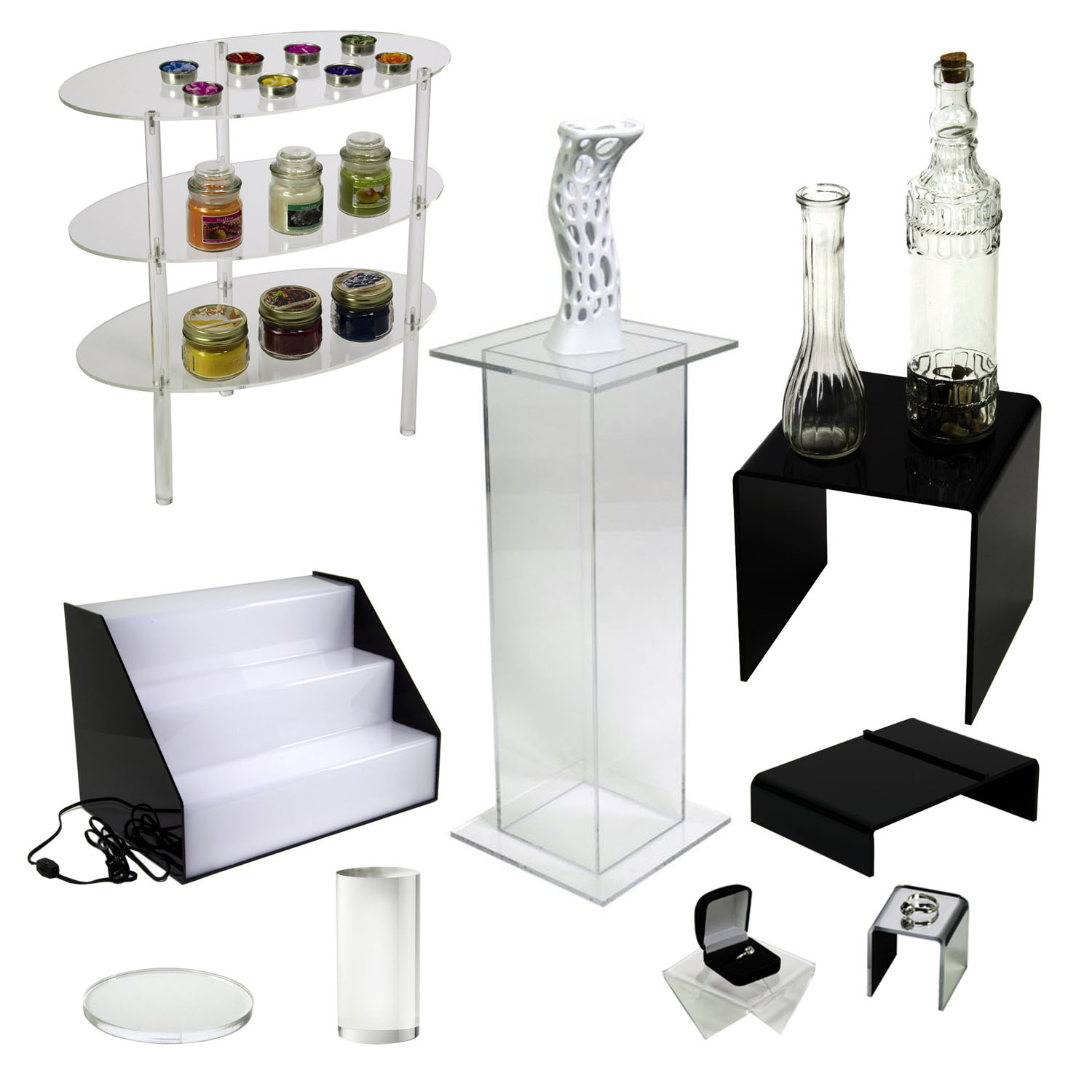 Acrylic Retail Displays & Fixtures | Shop Retail Displays