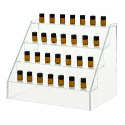 Acrylic Stair Step Displays & Risers | shopPOPdisplays