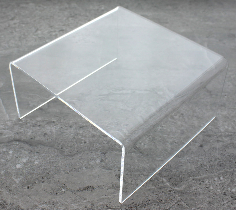 Short Acrylic Riser - 9"H x 18"W x 18"D - Plastic Display | shopPOPdisplays