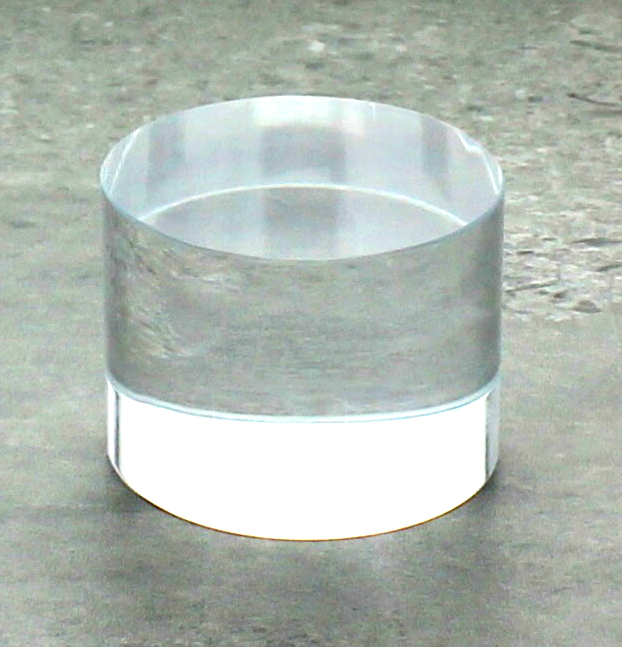 Solid Acrylic Column - 1.5"H x 2"D - Plastic Display | shopPOPdisplays