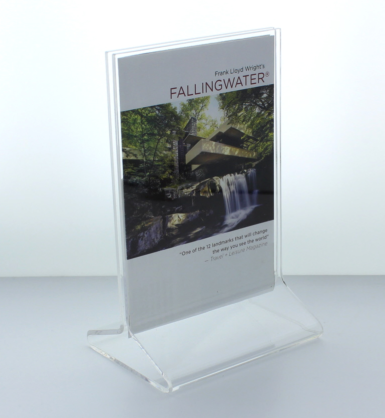 8.5x11 Base A Top Loading Double Sided Acrylic Sign Holder - Buy ...